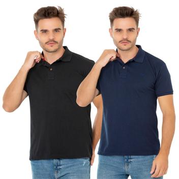 Kit 2 Polo Clássica com um Toque de Classe e Elegância Veja - Ridens ...