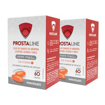 Kit 2 Prostaline 1000mg 60 Caps Maxinutri - Triptofano - Magazine Luiza