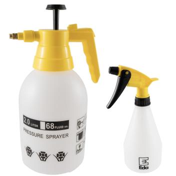 Kit 2 Pulverizador Manual 2L Compressão Prévia E 500Ml Eda - Eda Profissional - Pulverizador ...
