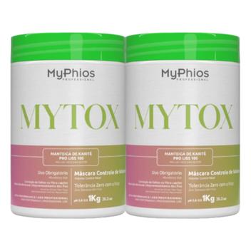 Kit 2 Redutor de volume 1KG MYTOX Btox MyPhios - Cuidados com o Cabelo ...