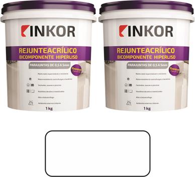 Kit 2 Rejuntes Acrilico Flexivel Premium 1Kg Inkor - Rejunte - Magazine ...