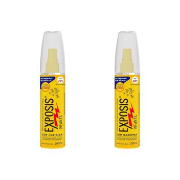 Kit 2 Repelente Infantil Exposis Spray - 100Ml - Repelente para Bebê e ...