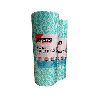 Kit 2 Rolo De Pano Multiuso 30x0,20M TNT SuperPro 75un Cada - Super Pro ...
