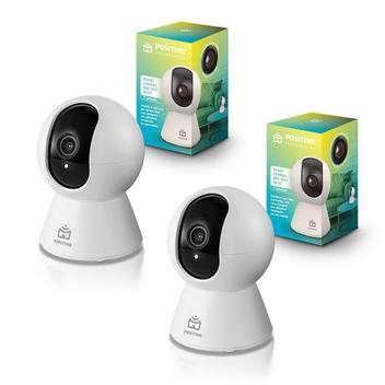 Kit 2 Smart Câmera 360 Bot Wi-fi 2ª Geração Positivo Casa Inteligente ...