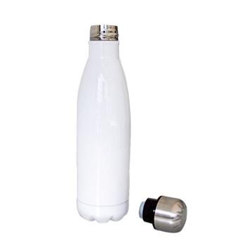 Kit 2 Squeeze Garrafa Térmica Inox Branca 450ml - metalnox - Squeeze - Magazine Luiza