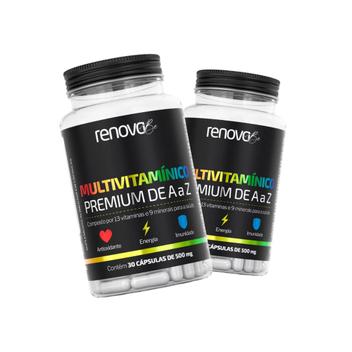 Kit 2 Suplemento Alimentar Multivitamínico Premium Renova Be ...