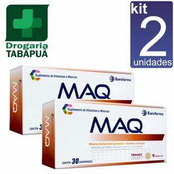 kit 2 Suplemento Vitaminas De A Z Eurofarma Maq Com 30 Comprimidos ...
