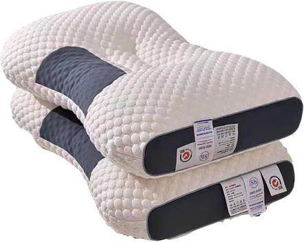 Kit 2 Travesseiros Cervical Ortopédico e Relaxante -Conforto - BR ...