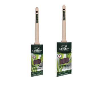 Kit 2 trincha angular profissional condor 2 e 2.1/2 polegada - Trincha ...