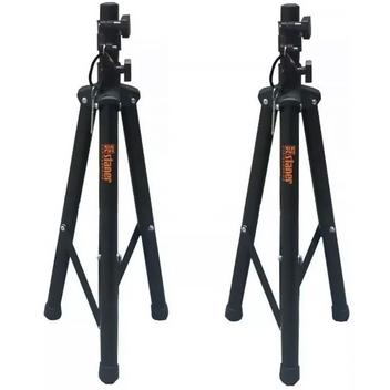 Kit 2 Tripé Pedestal Staner Extensível Para Caixa - Cabos e Adaptadores ...