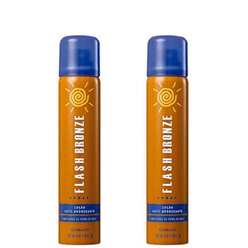 Kit 2 UN. Bronzeador Corporal Flash Bronze Spray 100ml - Newstética ...