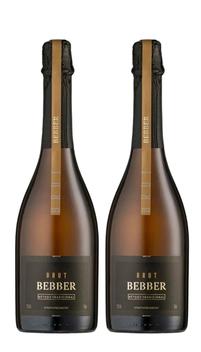 Kit 2 Un Espumante Bebber Brut Método Tradicional 750 ml - Família ...
