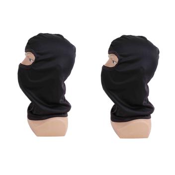Kit 2 unidades balaclava touca motoqueiro motociclista preta - J&G ...