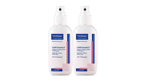 Kit 2 unidades Cortavance - Spray 76ml - Virbac - Farmácia Pet ...