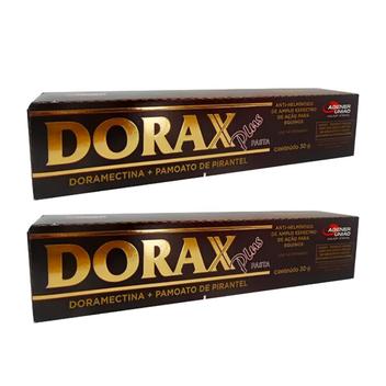 Kit 2 Unidades - Dorax Plus Pasta Seringa 30g - 000212 - Antibiótico ...