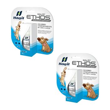 Kit 2 Unidades Ethos 30ml Equilíbrio Comportamental Para Cães E Gatos ...