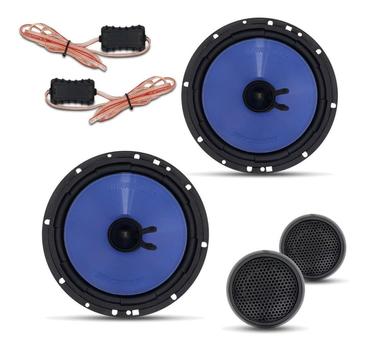 Kit 2 Vias Hurricane Cm 6.2 130w Rms + Tweeter + Regulador - Kit 2 Vias ...