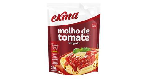 KIT 2 X MOLHOS DE TOMATE REFOGADO TRADICIONAL EKMA 1,7Kg - Molho - Magazine Luiza