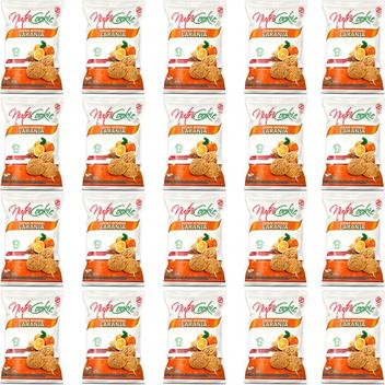 Kit 20 Cookie Integral Laranja Sem Glúten Nutripleno 30g - Cookies ...