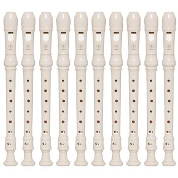 Kit 20 Flautas Doce Soprano Barroca Em C YRS-24B Yamaha - Flauta Doce ...