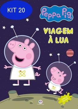 Kit 20 Livro Peppa Pig - Viagem À Lua - Livros de Literatura Infantil ...