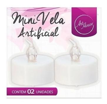 Kit 20 Mini Vela Artificial Luz Led Decoração - Art House - Velas e ...