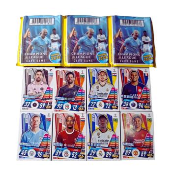 Kit 200 Cards Champions League 23/24 Possui Cards Especiais - Imperio ...