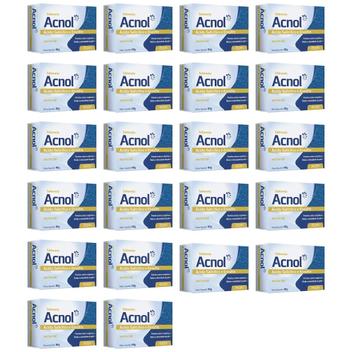 Kit 22 Sabonetes Acnol, Antiacne, Cravos e Espinha, Ácido Salicílico e ...