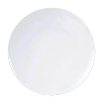 Kit 24 Pratos de Pão Porcelana 16cm Tramontina Sophia Brancos Cupê ...