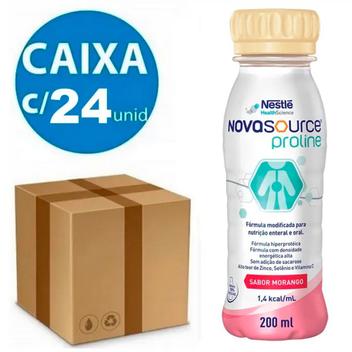 Kit 24x Novasource Proline - Morango - 200ml cada - Nestlé - Nestlé ...
