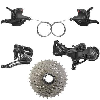 Kit 27 Marchas LTwoo A5 Cassete, câmbio traseiro, câmbio dianteiro e ...