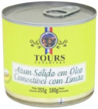 Kit 2X: Atum Sólido Com Limão Tours 255G - Atum Enlatado - Magazine Luiza