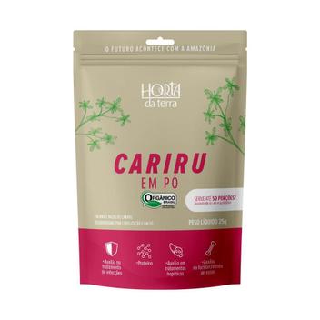 Kit 2X: Cariru Em Pó Orgânica Horta Da Terra 25G - Sementes - Magazine ...