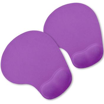 Kit 2x Mouse Pad Ergonômico com Apoio de Punho Topget Roxo - Mouse Pad ...