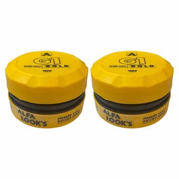 Kit 2X Pasta Cabelo Brilho Gold G1 150G Alfa Looks - Pomada para Cabelo - Magazine Luiza
