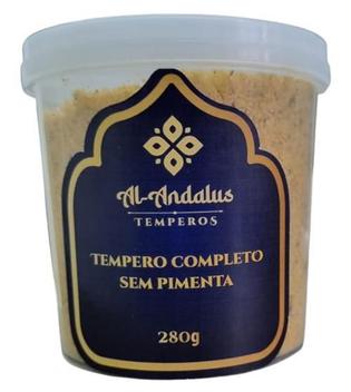 Kit 2X: Tempero Completo Sem Pimenta Puro Orgânico Al - Al-Andalus ...
