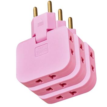 Kit 3 Adaptador Benjamin Tomada Multiplicador Dobrável 16a - Tex Web ...