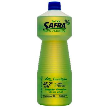 Kit 3 Álcool Liquido 46,2 INPM Etílico Eucalipto 1L Safra - Álcool de ...