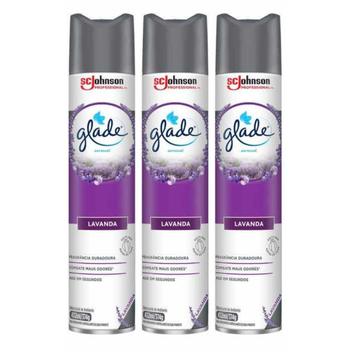 Kit 3 Aromatizante Glade Professional Lavanda 432ml 366g - ScJohnson ...
