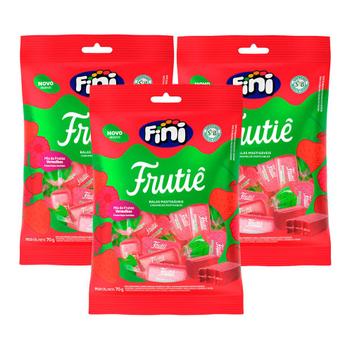 Kit 3 Balas Fini Vegana Frutiê Mix Frutas Vermelhas 70g - Balas ...