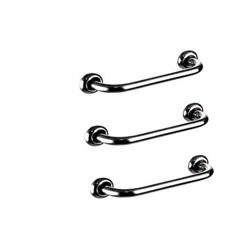 Kit 3 Barras De Apoio Para Banheiro De 30Cm Idosos E Pne - Lhd Metais ...