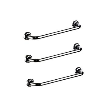 Kit 3 Barras De Apoio Para Banheiro De 40Cm Idosos E Pne - Lhd Metais ...