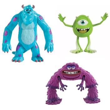 Kit 3 Boneco Monstros Sa Disney Articulado Sunny - Bonecos - Magazine Luiza