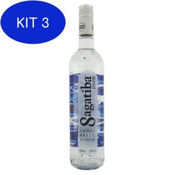 Kit 3 Cachaça Sagatiba 700ml - Cachaça - Magazine Luiza