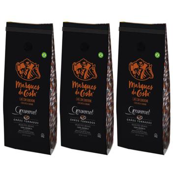 Kit 3 Cafés Moído, Marques Da Costa 500G - Café - Magazine Luiza