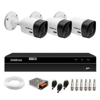Kit 3 Câmeras Bullet VHC 1120 B HDCVI HD 720P IP66 Visão Noturna 20M ...