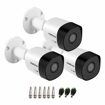 Kit 3 Câmeras Intelbras VHD 3230 Bullet G7 Full HD 1080p, Lente 3.6mm ...