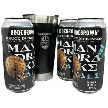Kit 3 Cervejas Mandrake Bruce Dickinson + Copo Térmico 500ml - Bebidas ...