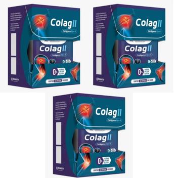 Kit 3 Colag II Colágeno Tipo II 40 Mg 60 Cápsulas - Natunectar ...