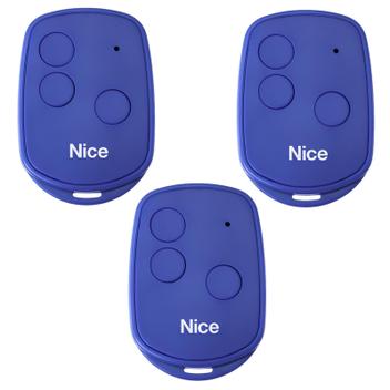 Kit 3 Controle Remoto 3tb Nice Para Portão Eletrônico C/ Pilha 433 - Controle de Portão ...